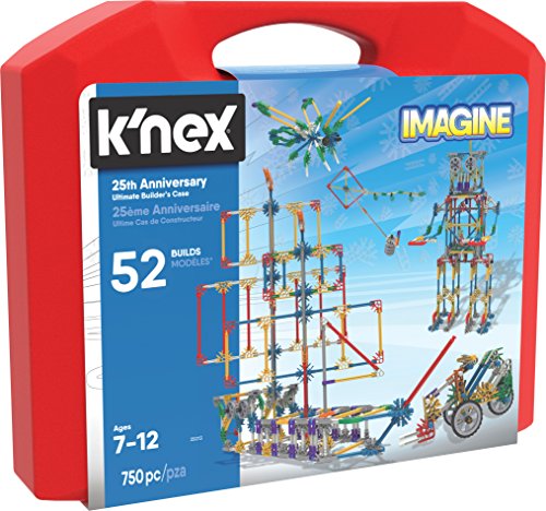 K`Nex Imagine 25th Anniversary Ultimatebuilder's 750 Piece Building Kit ...
