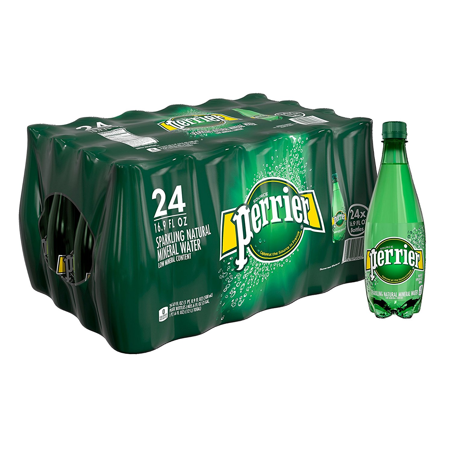 30 Cans Of Lime Or Pink Grapefruit Perrier Sparkling Water From $9.77 ...