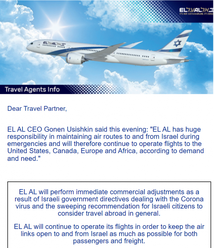 Enough Is Enough: The Time Is Now For El Al To Issue Refunds For ...