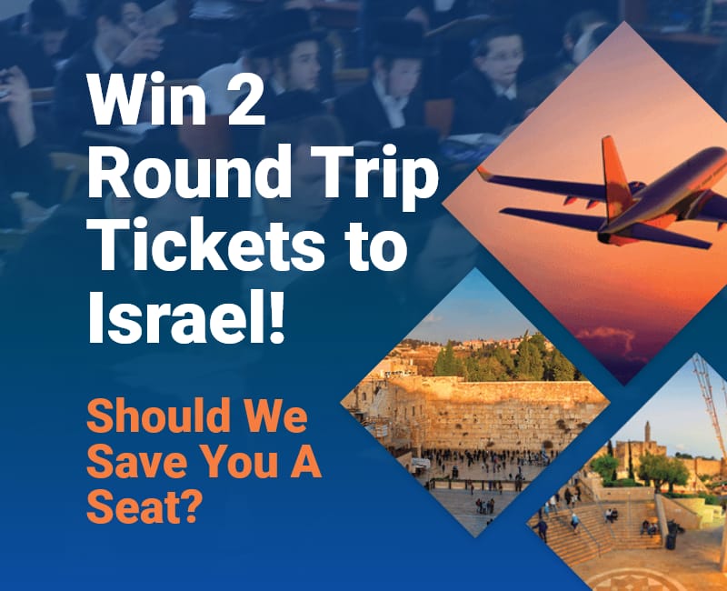 Itching For A Getaway? Special Deal For 2 Tickets To Israel From The ...