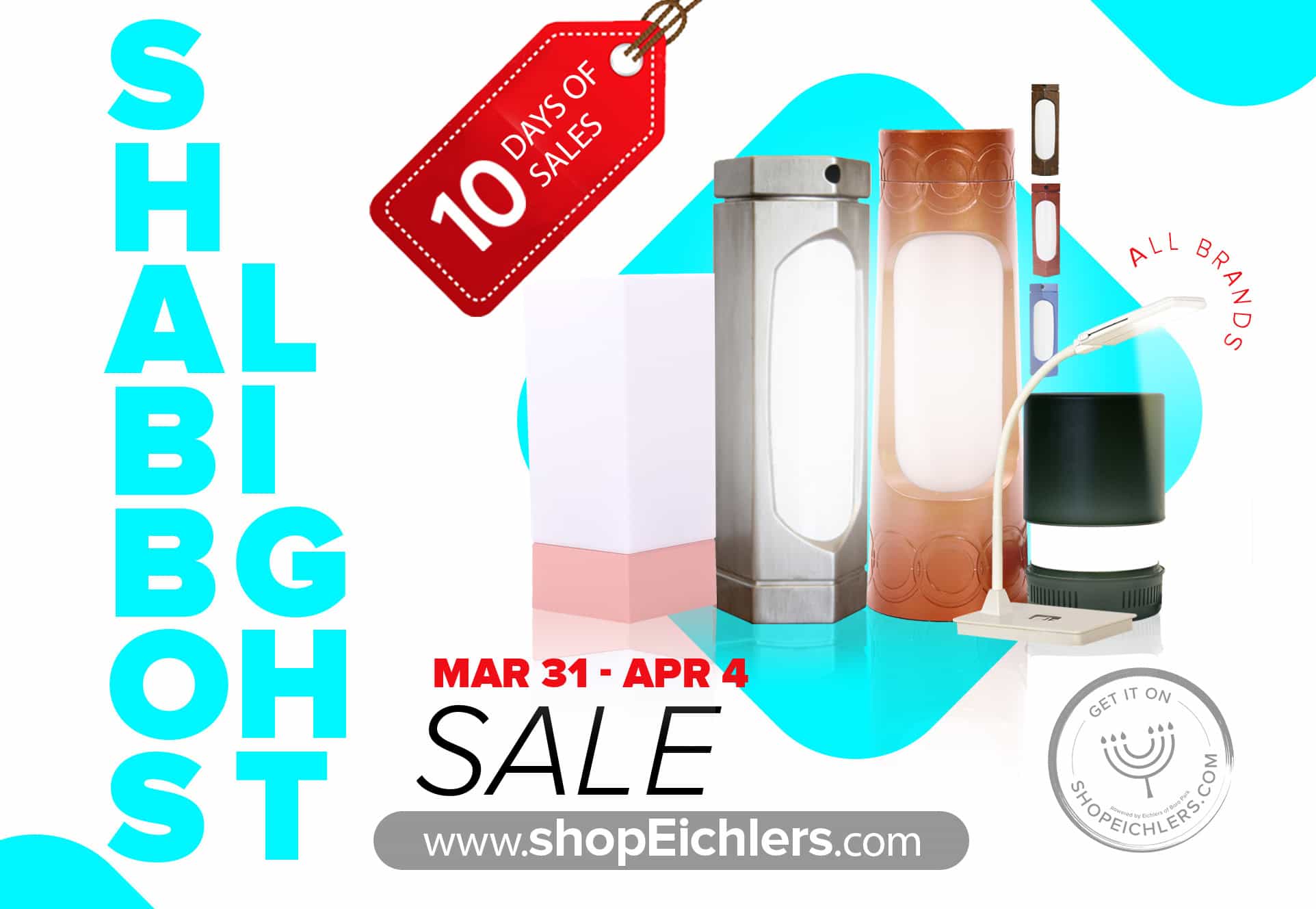 ShopEichlers Announces Mega Shabbos Light Sale! - DansDeals.com