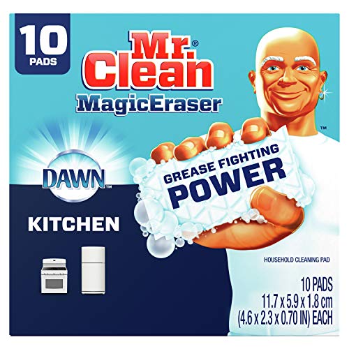 10 Pack Of Mr. Clean Oven And Shoe Magic Erasers With Durafoam For $8. ...