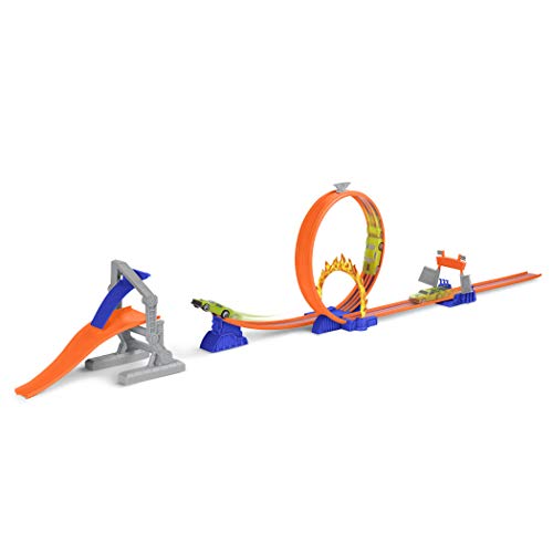 Driven By Battat Stunt Jump Extreme 16 Piece Toy Racing Loop Set For $5 ...
