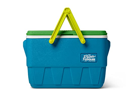 Igloo Retro 25 Quart Full Sized Picnic Basket Hard Side Insulated ...