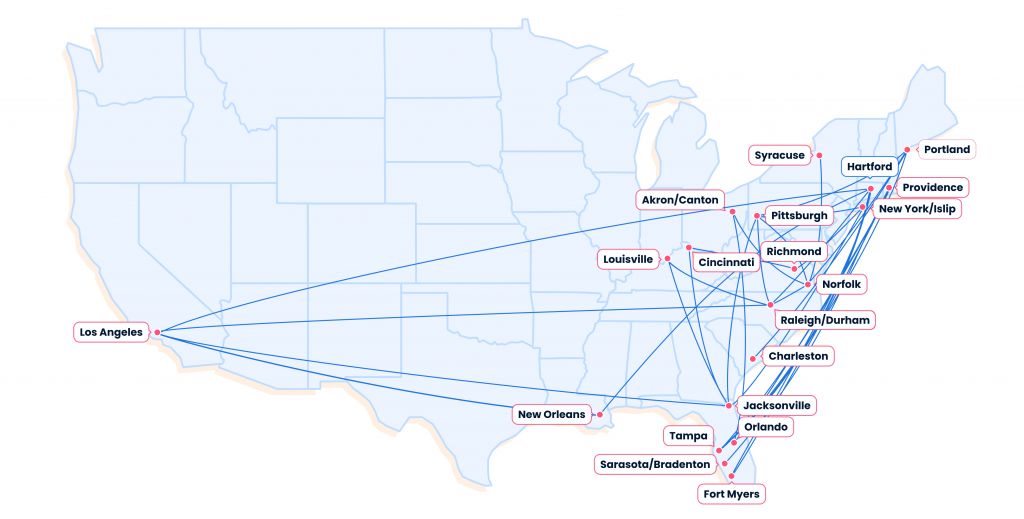 Breeze Continues Nationwide Route Expansion, $39 Fare Sale - DansDeals.com