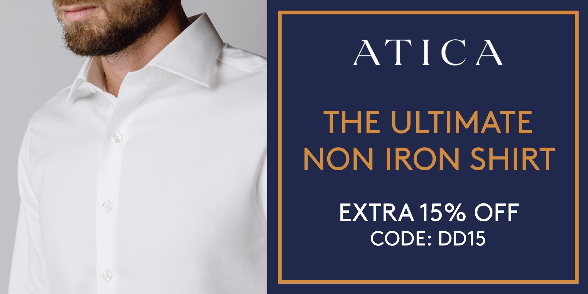 Pre-Pesach Special At Atica! Shop ATICA’s Non-Iron Shirts With Incredible Discounts! - DansDeals.com