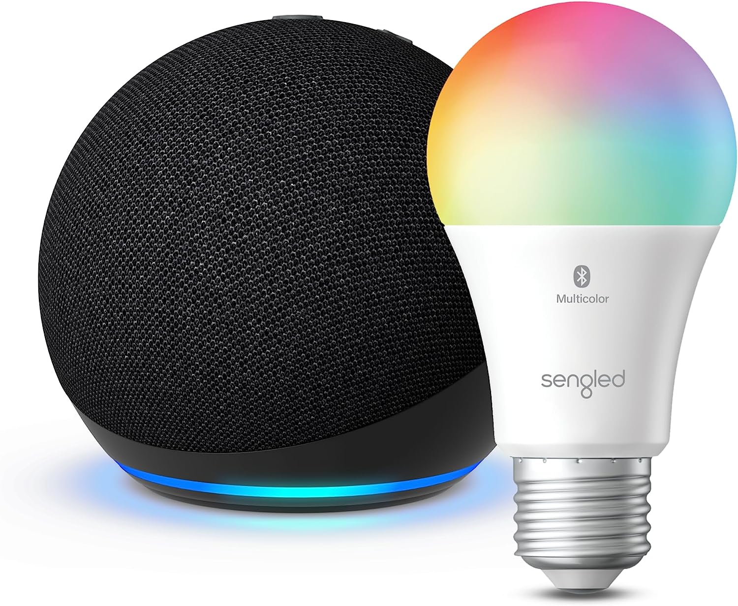 Prime Members: Echo Dot 5th Gen And Sengled Bluetooth Color Bulb For ...