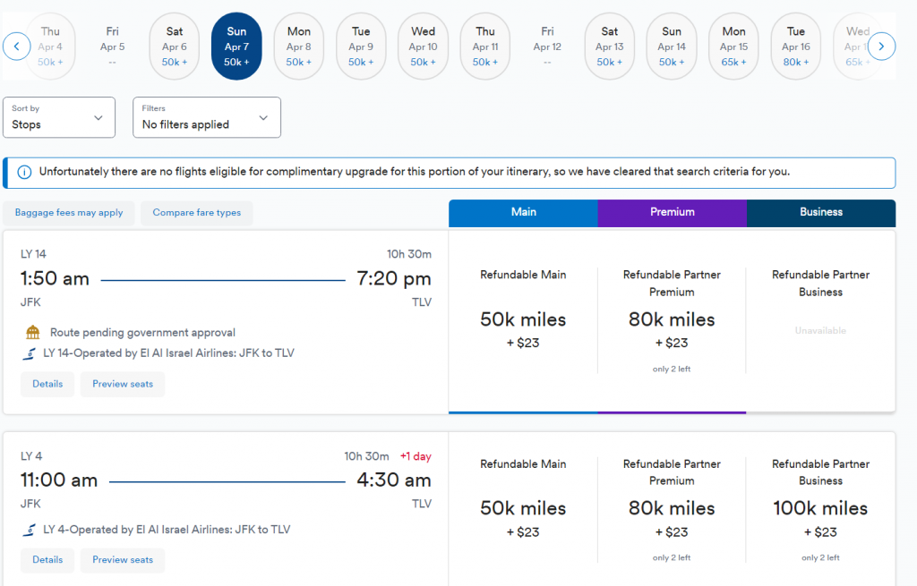You Can Now Book El Al Awards With Delta Miles, But Should You ...