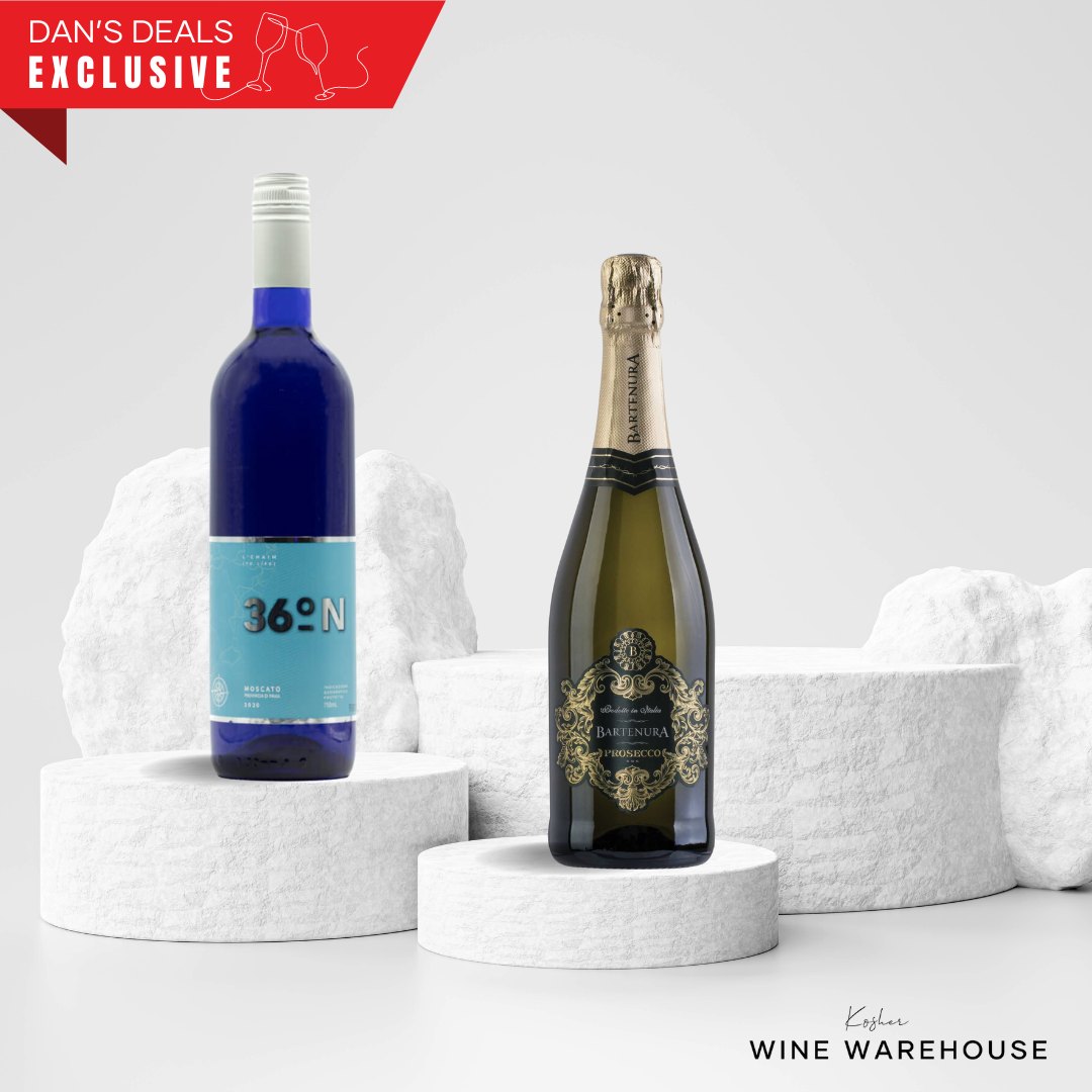 Save On 12 Bottles Of 36 Degrees North Moscato And Bartenura Prosecco ...