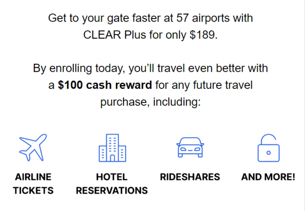 [Ends Today] Signup For CLEAR Plus (Free With Multiple AMEX Cards) And ...