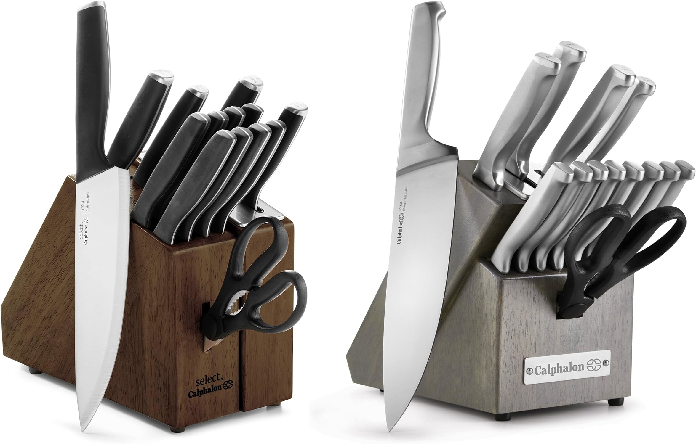 Select By Calphalon Self-Sharpening 15 Piece Knife Block Set For $79.99 ...