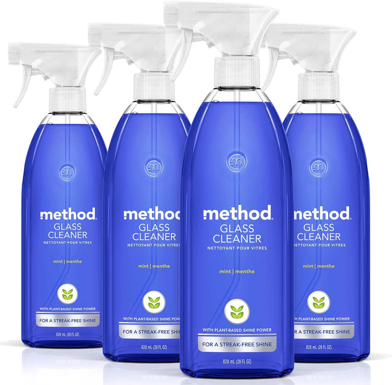 Lowest Price Ever! 4 Bottles Of 28oz Method Mint Glass Cleaner Now Just ...