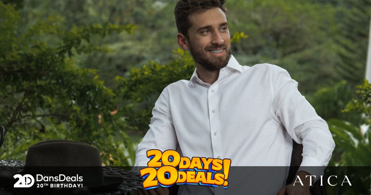Ends Soon! Deal Day 2! Huge Savings On The Fantastic Atica Men's Dress Shirts! Lowest Price Ever ...