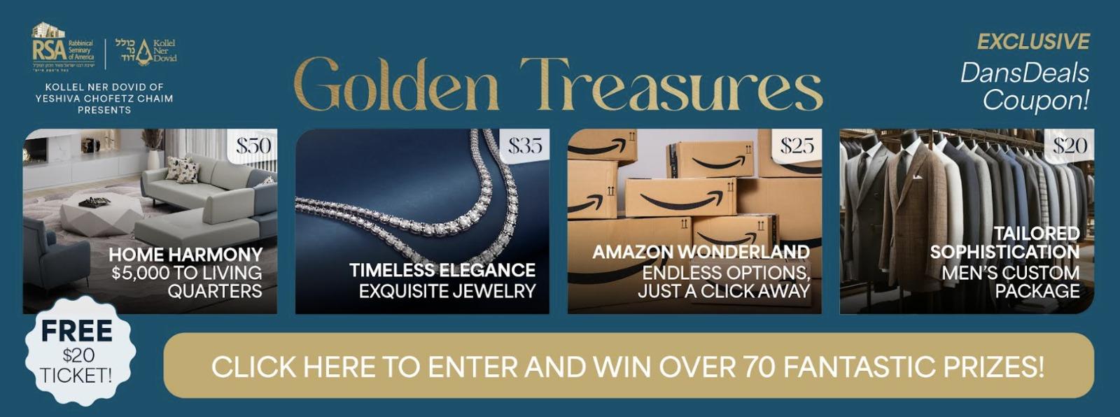 Tonight- RSA Golden Treasures Auction Bonus Raffle Deadline! Plus ...