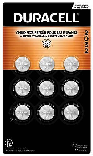 9 Pack Of Duracell Lithium Batteries With Child Safety Features And ...