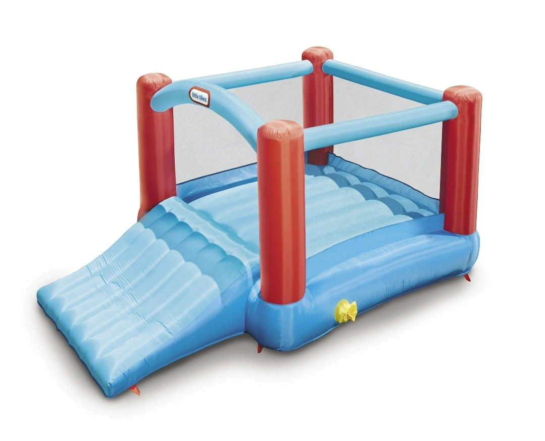 Little Tikes Pack 'n Roll 7'x7' Inflatable Bounce House With Slide For ...