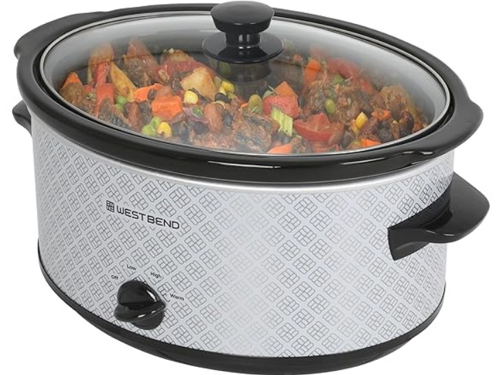 West Bend 6-Quart Manual Crockpot For Just $17.99, Bella 1.5 Qt Slow ...
