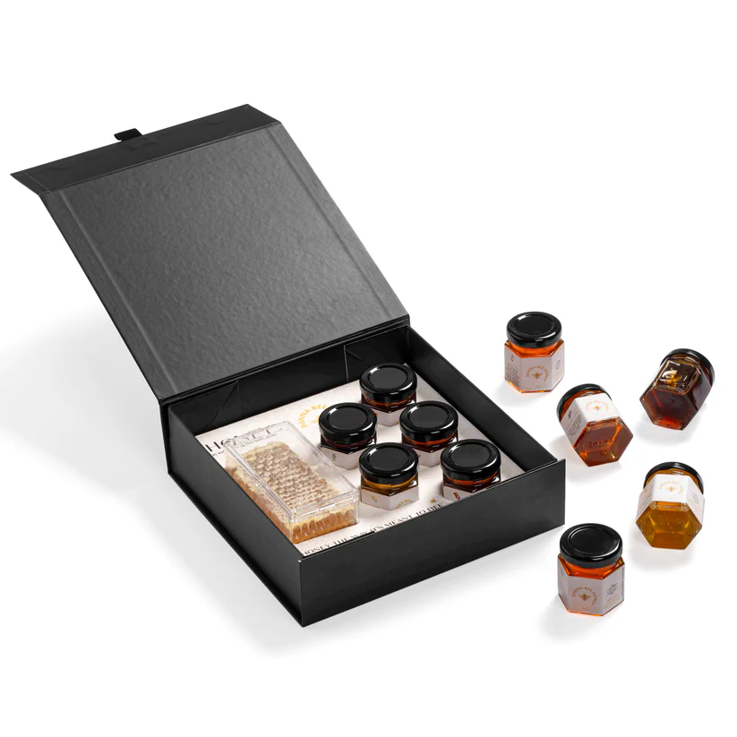 Ends Tonight! Golden Variety 5 Honey Collection Gift Box With Honey ...