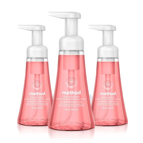 3 Bottles Of Method Pink Grapefruit Foaming Hand Soap For $6.38-$7.12 ...