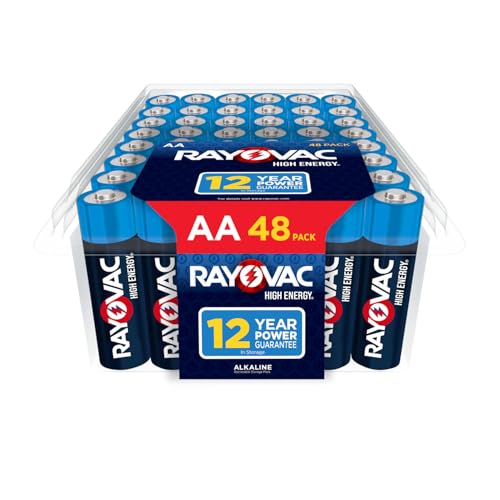 48 Pack Of Rayovac High Energy AA Batteries For $6.43-$7.19 Shipped ...