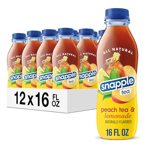 12 Bottles Of Snapple Peach Tea Lemonade For $7.77-$8.68 Shipped From ...