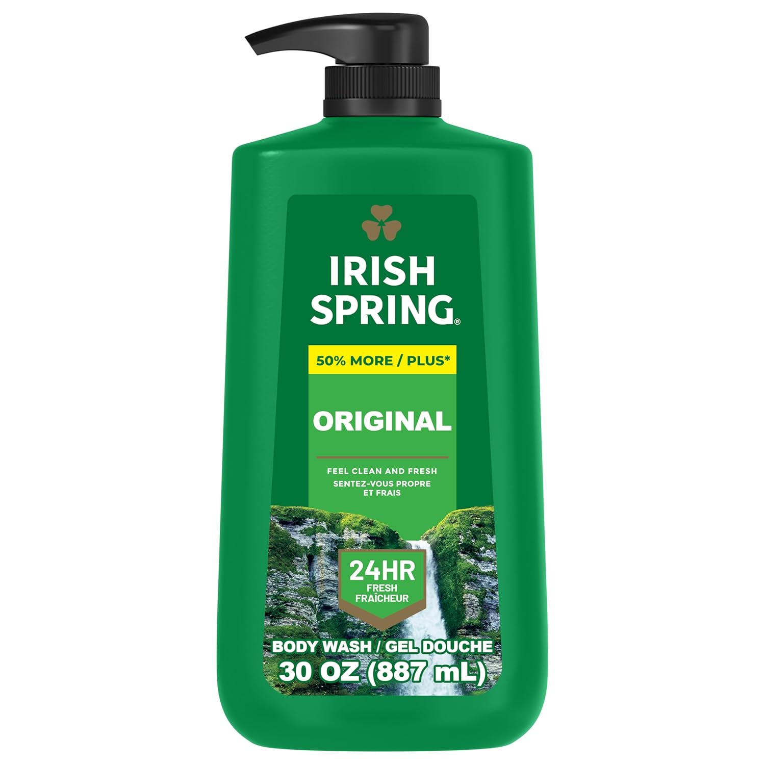 Alive Again: Irish Spring Orginal Body Wash Shampoo 30oz Pump Bottle ...