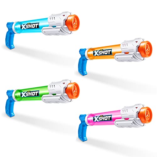 4 Pack Of XSHOT Water Warfare Pump Action Tube Soaker For $6.61 From ...