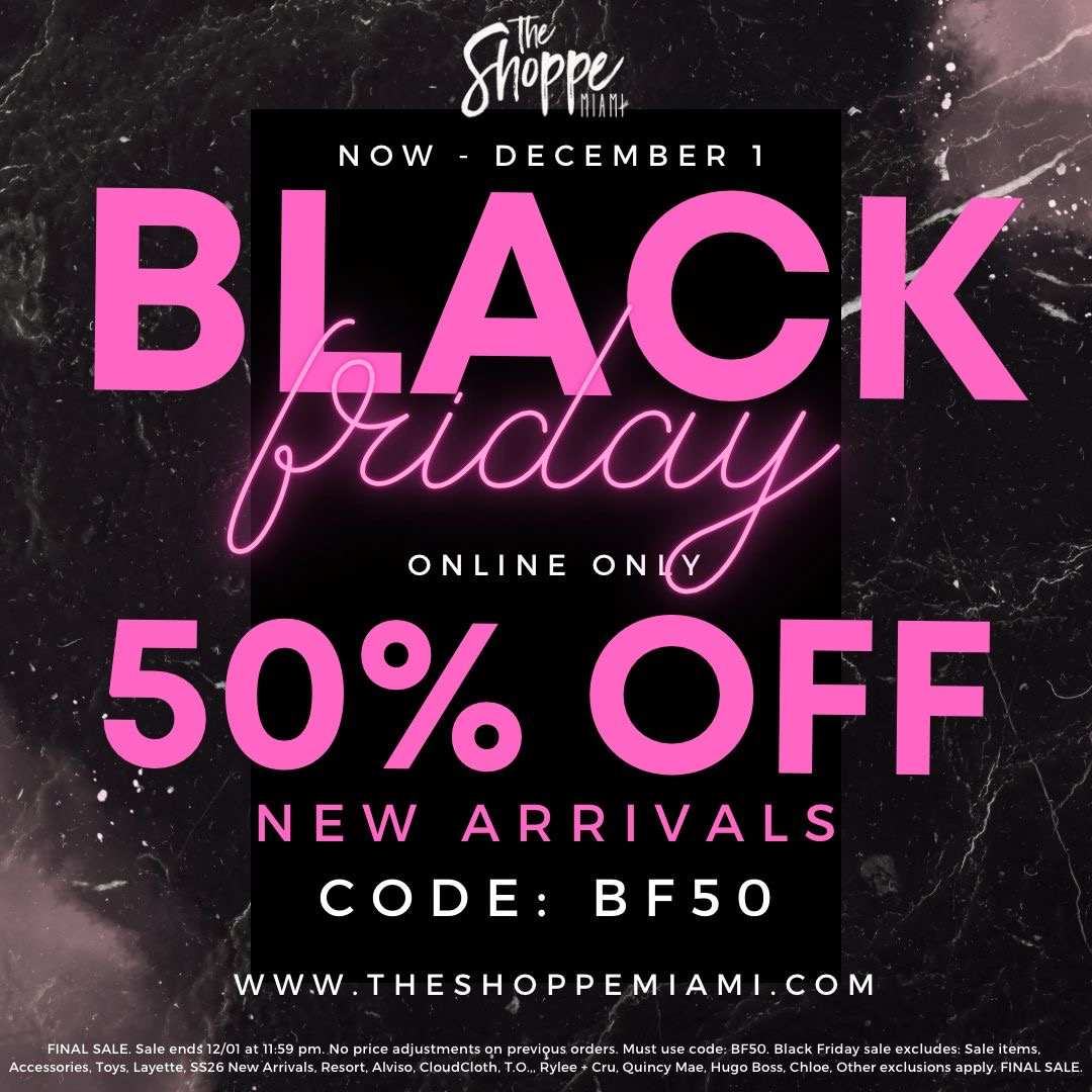 The Shoppe Miami Children's Boutique: Black Friday Sale - Early Access ...