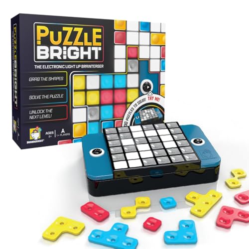 Brainwright Puzzle Bright Interactive Light-Up Brain Teaser Game With ...