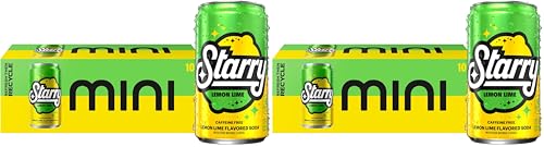 20 Mini Cans Of Starry Lemon Lime Soda For $6.25 From Amazon ...