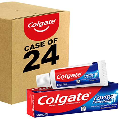 Alive Again! 24 Pack Of Colgate Cavity Protection Toothpaste 1oz. Mini ...