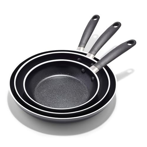 OXO Non-Stick Every Day 8”, 10” & 12” Frying Pan Set For $99.99 Shipped ...