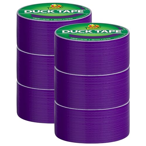 6 Rolls Of Duck Brand Purple Duct Tape For $13.29 From Amazon ...