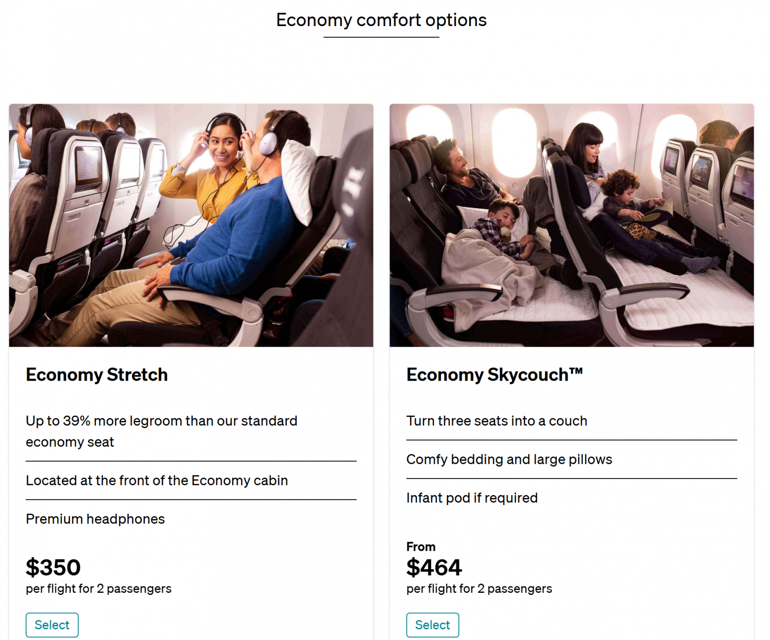WOW! United Will Bring Relax Row, An Air New Zealand Style Economy ...