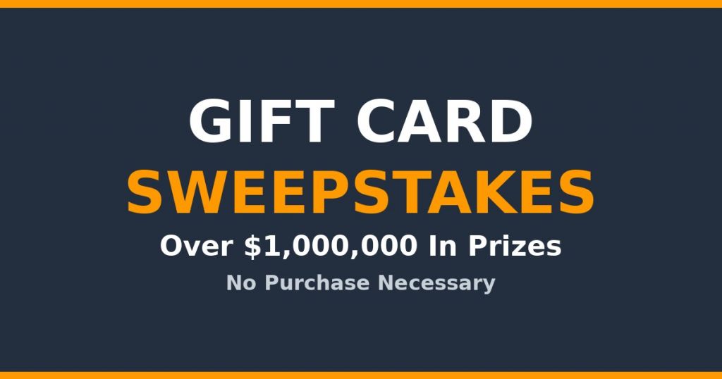 Last Chance To Enter! Amazon Is Giving Away Over $1 Million In Gift ...